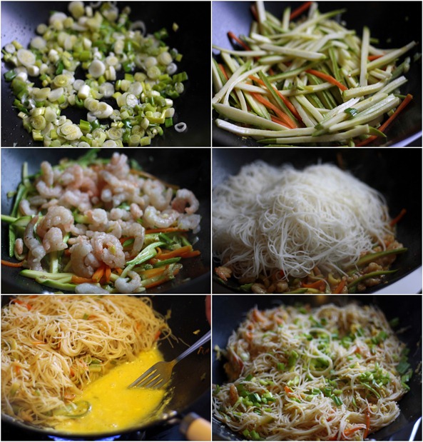 Pad thai gung ( Taitei de orez cu creveti ) – Just Love Cookin